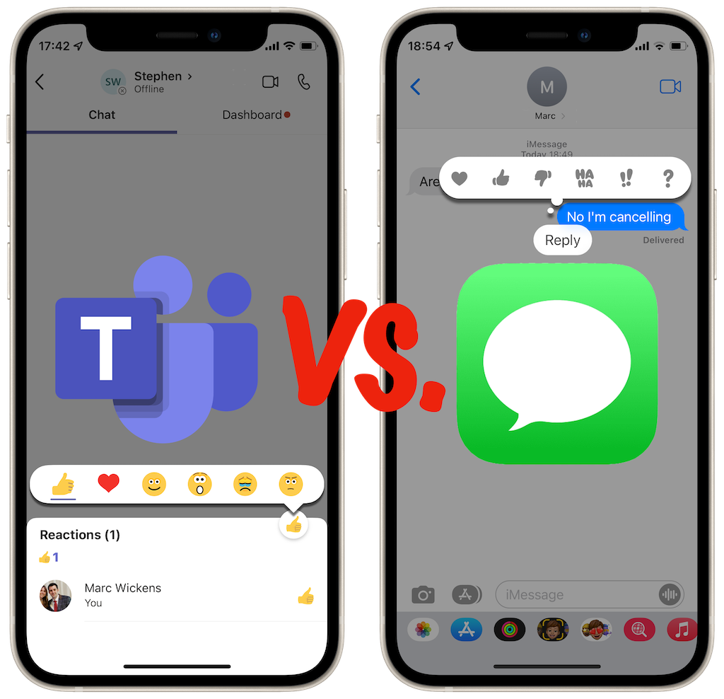 The Little Things: Teams vs. iMessage – iMarc